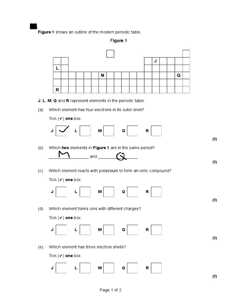 Periodic Table Q | Download Free PDF | Periodic Table | Chemical Elements