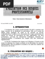 Document Unique: Évaluation des Risques Professionnels | PDF | Risque | Évaluation des risques
