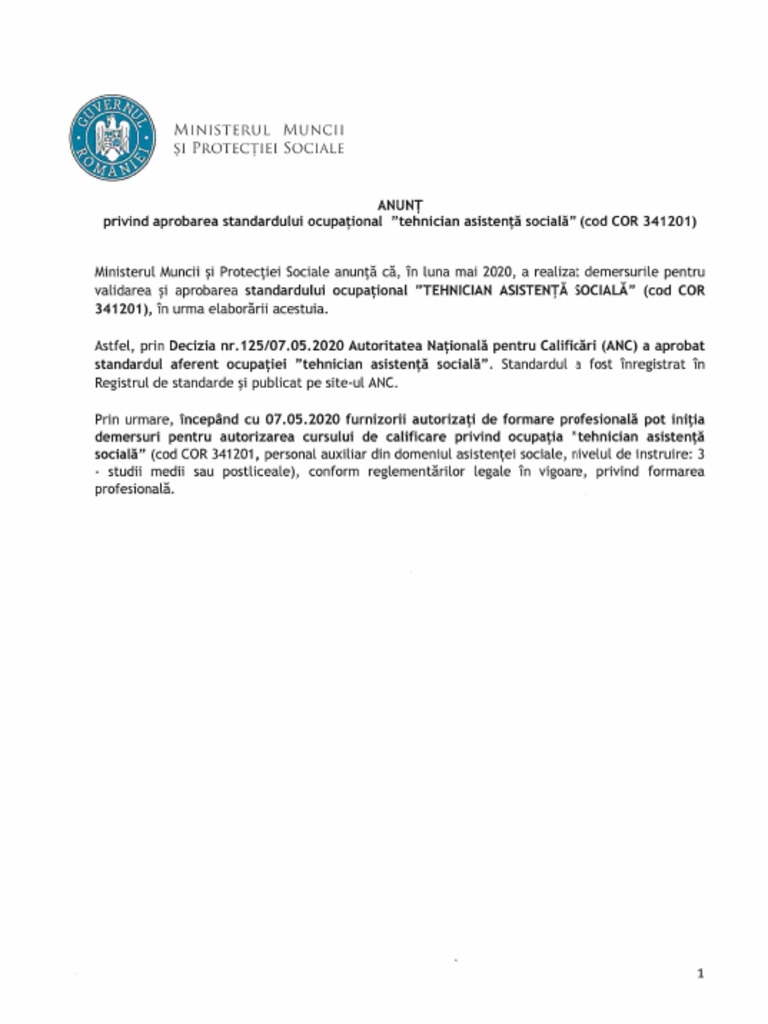 30062020_Tehnician_asistenta_sociala | PDF