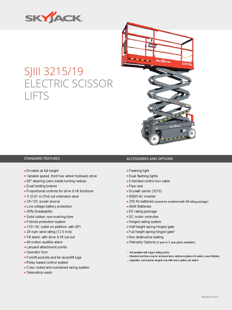 Especificaciones SJ3215-3219 | Download Free PDF | Elevator | Length