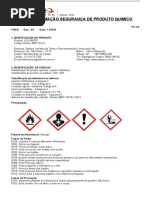 4 - FDS - Fispq - Roxil 31 - Archem | PDF | Desperdício | Transporte