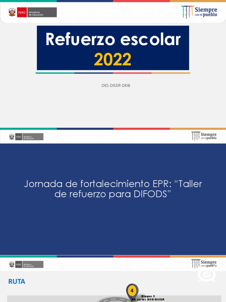 Refuerzo Escolar Com 19.08.22+Des+Deib+Diser | PDF | Aprendizaje ...