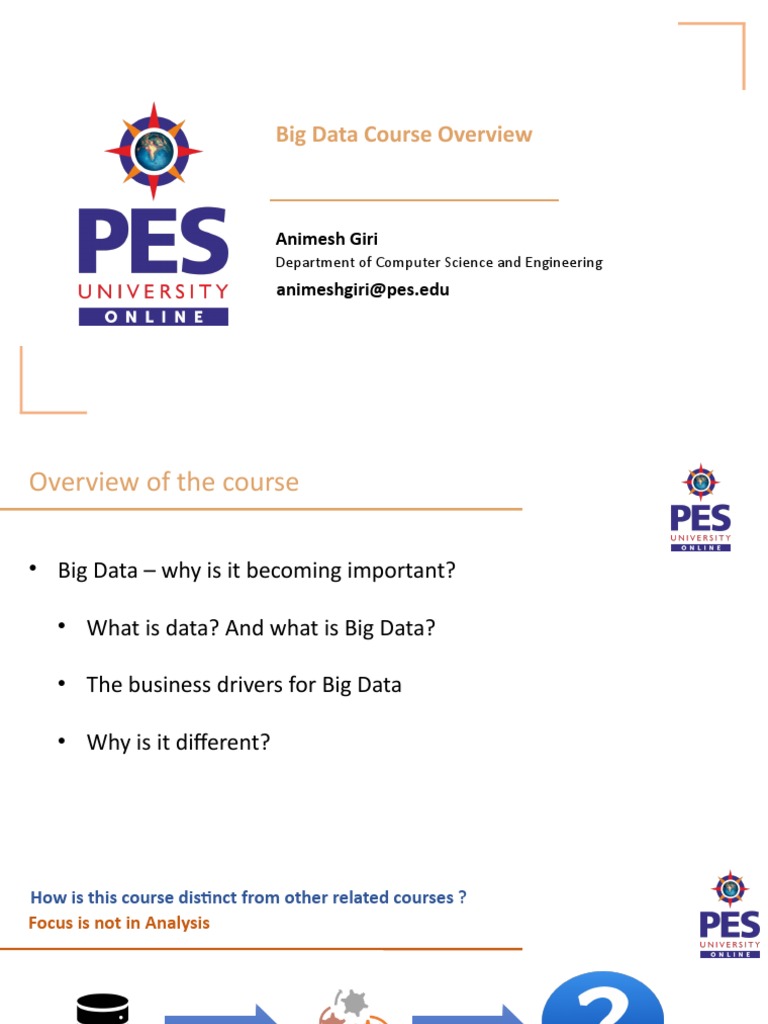 BigData Lecture1 Overview | PDF | Big Data | Analytics