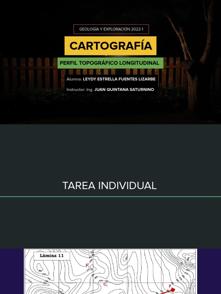 CARTOGRAFÍA - Tarea Individual. | PDF