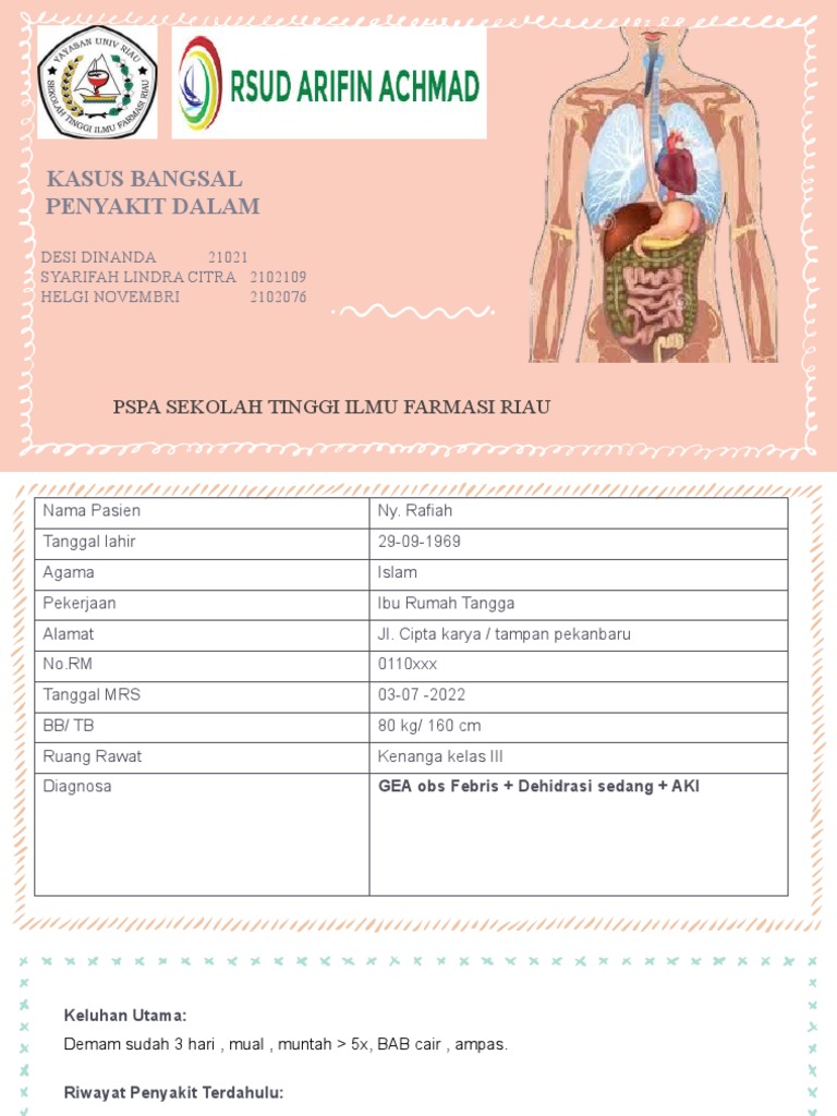 Penyakit Dalam Casus 1 | PDF