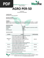 Ficha Técnica de ACRAMITE® 50 WS | PDF