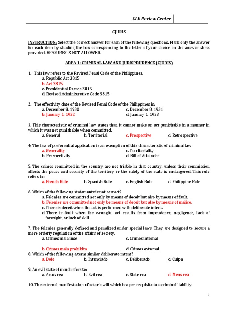 Mock Board Cjuris | PDF | Bail | Burden Of Proof (Law)