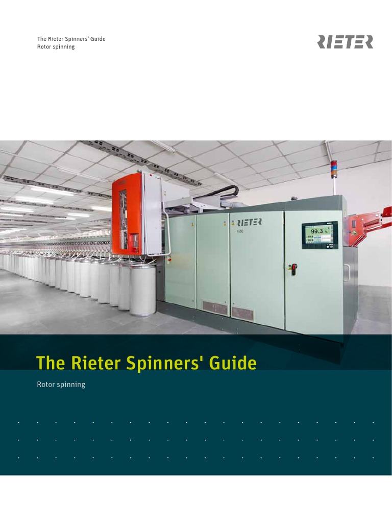 Rotor Spinning Guide for Experts | PDF | Spinning (Textiles) | Yarn