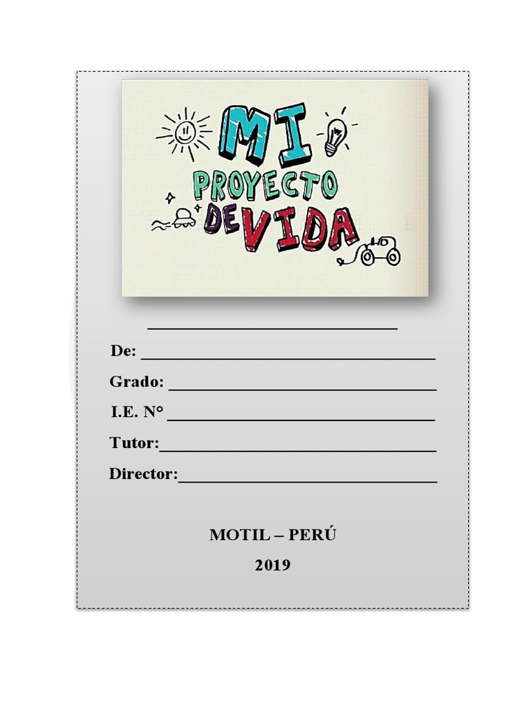 Album Proyecto de Vida | PDF