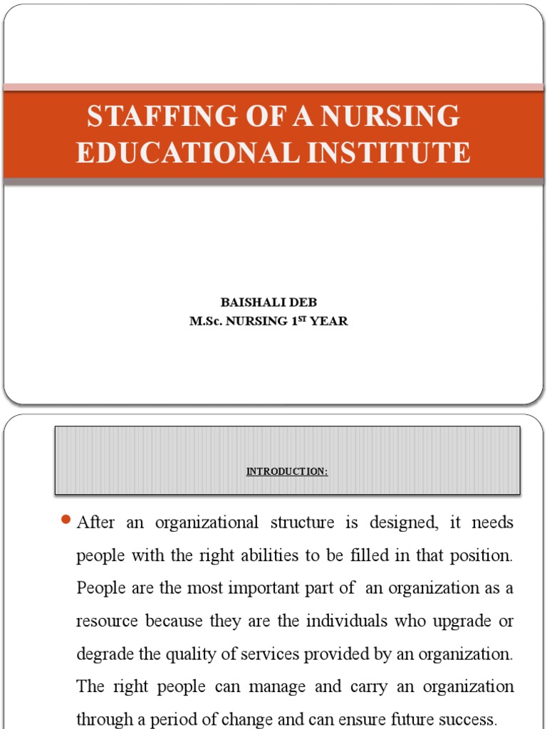 Nursing Staff Requirements Overview | PDF | Human Resources | Nursing