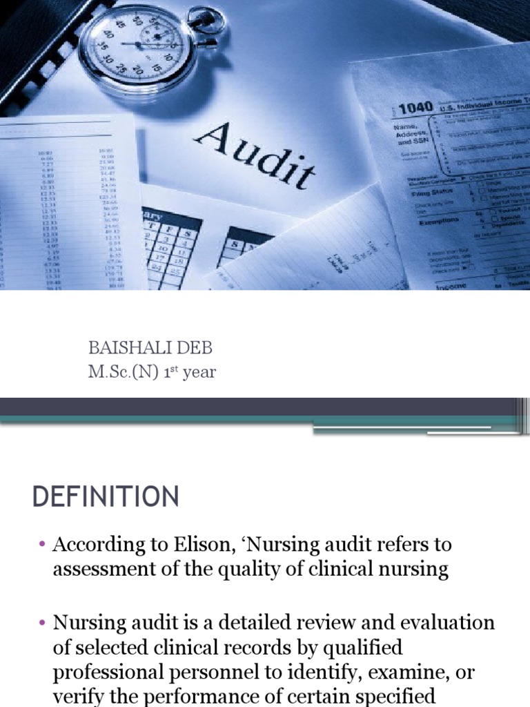 Nursing Audit | PDF