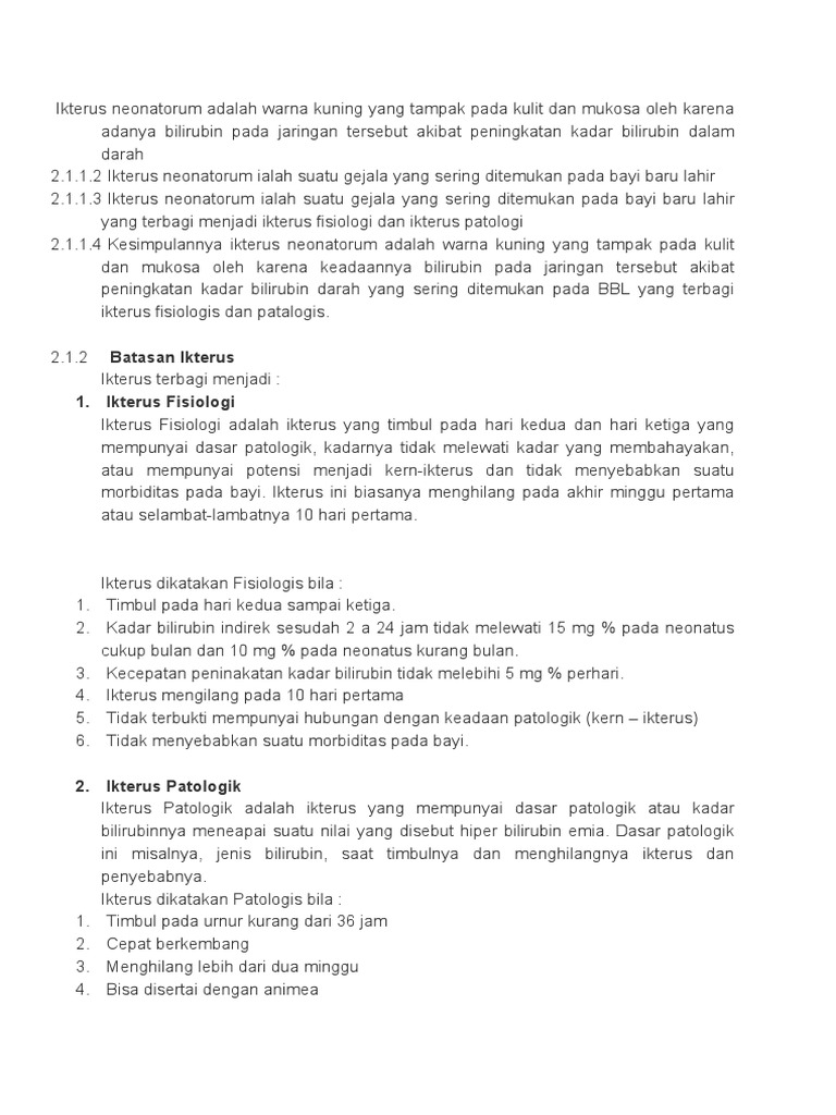 Ikterik Pada Neonatus Pdf
