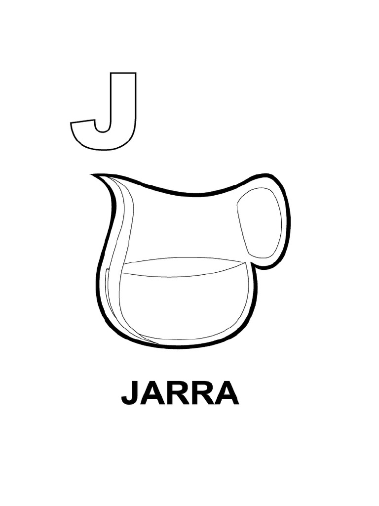 035-Letra J Com A Jarra | PDF