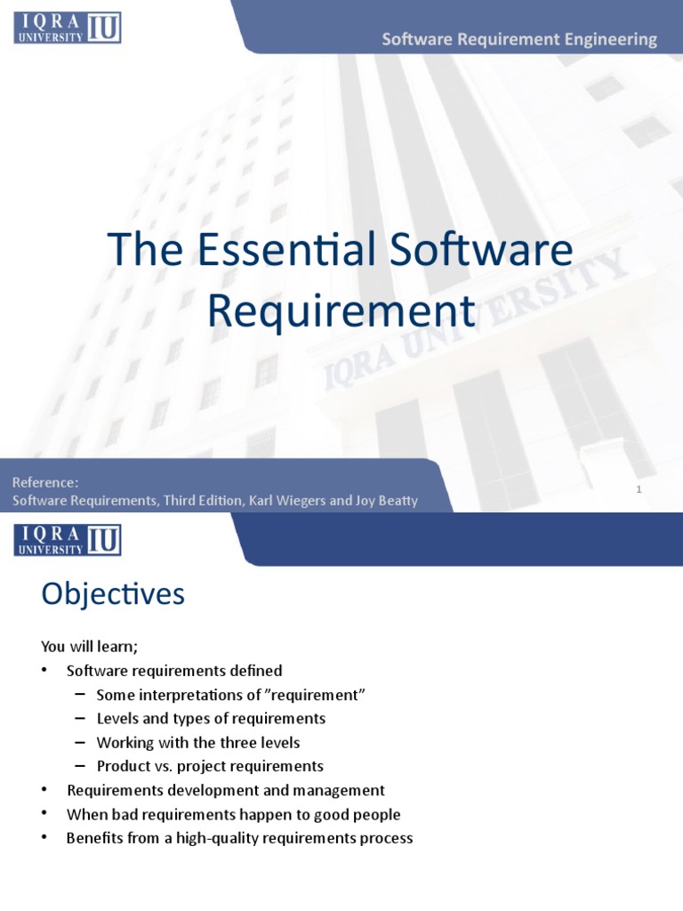 Software Requirements Guide | PDF | Software | System