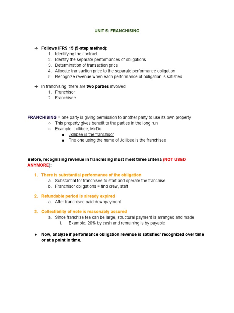 Franchising | PDF | Franchising | License