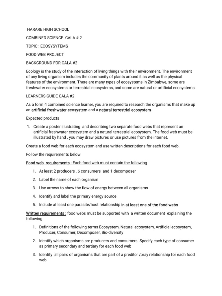 HARARE HIGH SCHOOL 4an | PDF