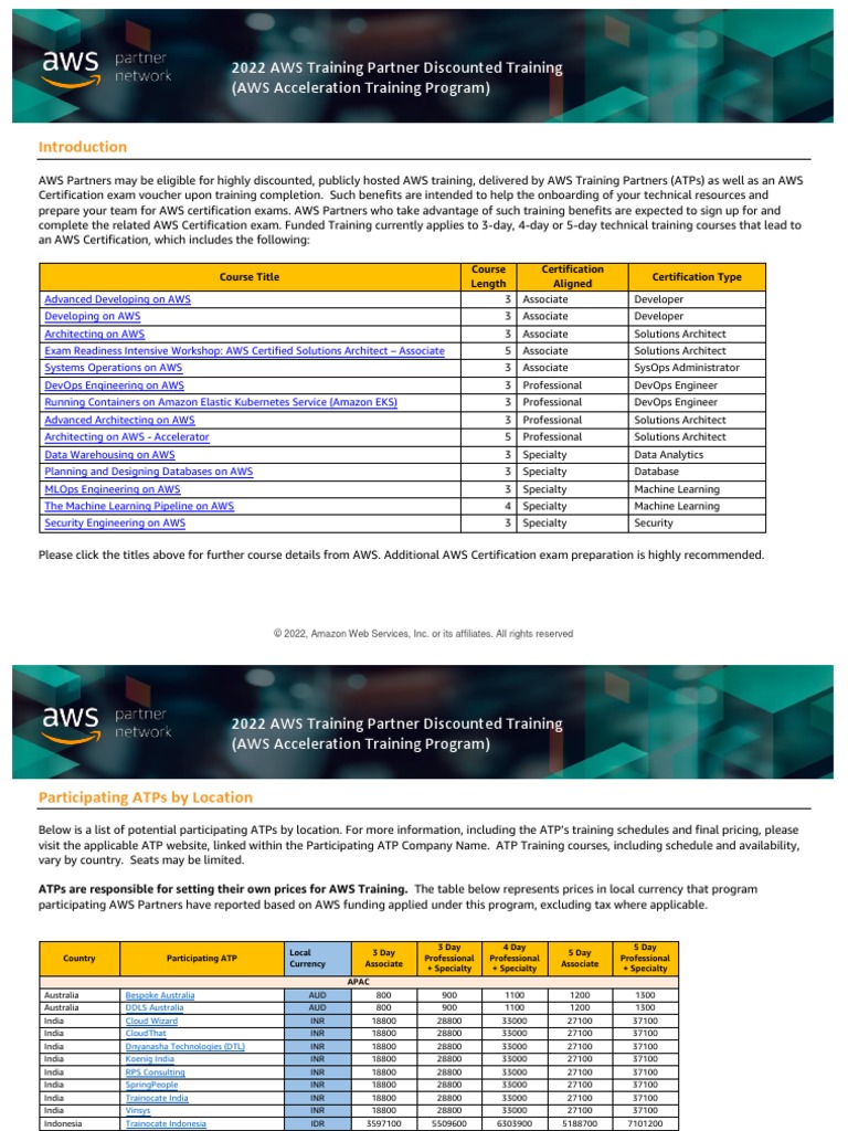 How-To Guide - Registering For Discounted Training Courses (2022) | PDF ...