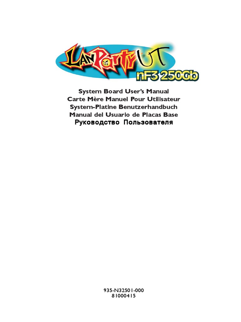 LP Ut nf3 250gb 81000415 | PDF | Information And Communications Technology | Computer Data