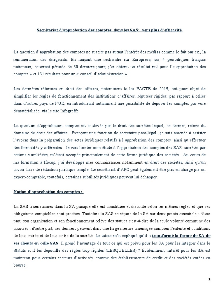 REDAC 0806 SOIR Rapport Stage v1 | PDF | Business