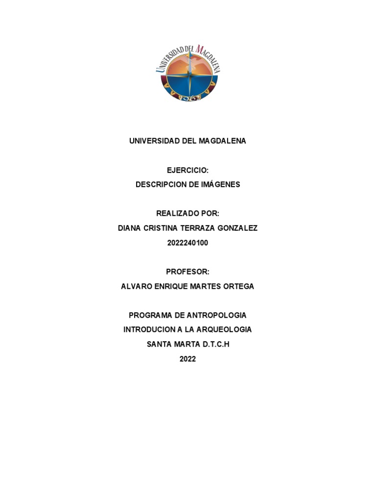 Descripcion de Imagenes | PDF