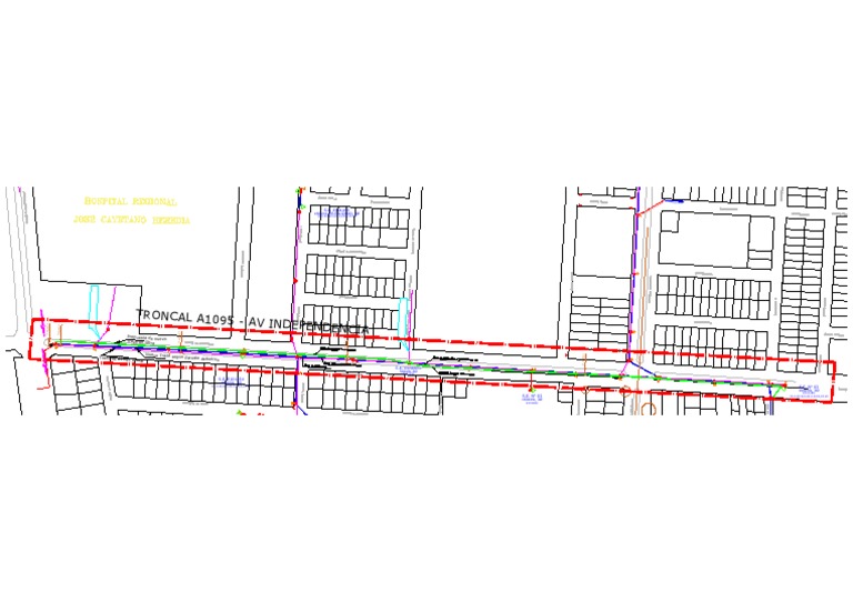 PROPUESTA DE TRAZO - TRONCAL-Model | PDF