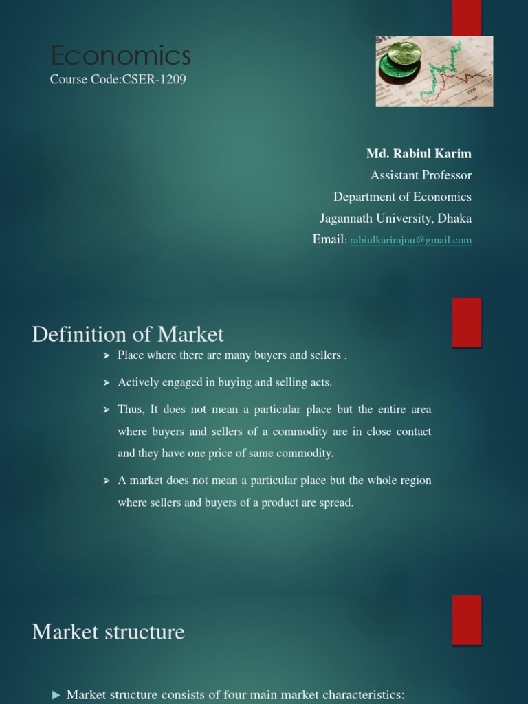 4.market Structure and Price Determination | PDF | Profit (Economics ...
