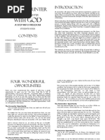 Encounter God Retreat Manual | PDF | Jesus | Book Of Exodus