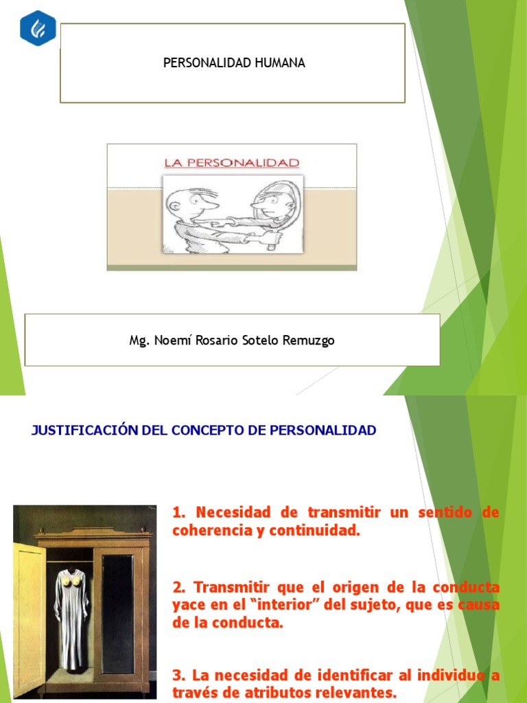 Personalidad Humana-2022 Ii | PDF | Sicología | Conceptos psicologicos
