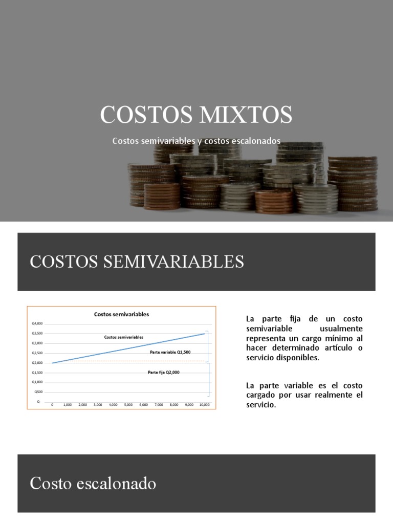 Costos Mixtos | PDF | Economias