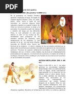 Línea del Tiempo de la Química | PDF | Química | Enlace químico