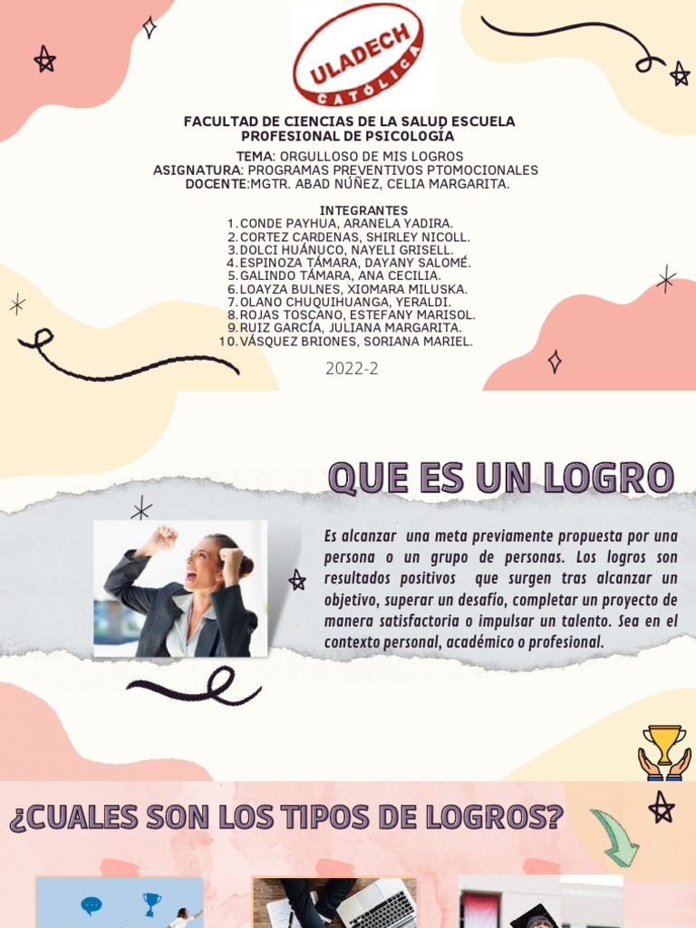 Orgulloso de Mis Logros | PDF | Autoestima | Motivación