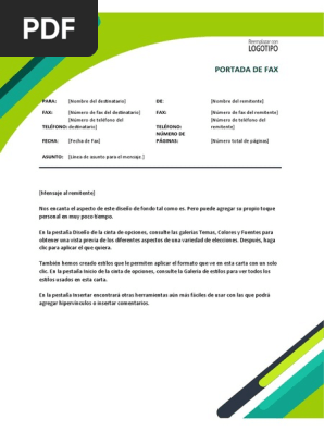 Plantilla De Portada De Fax Consejos Para Rellenar Y Enviar Por Fax