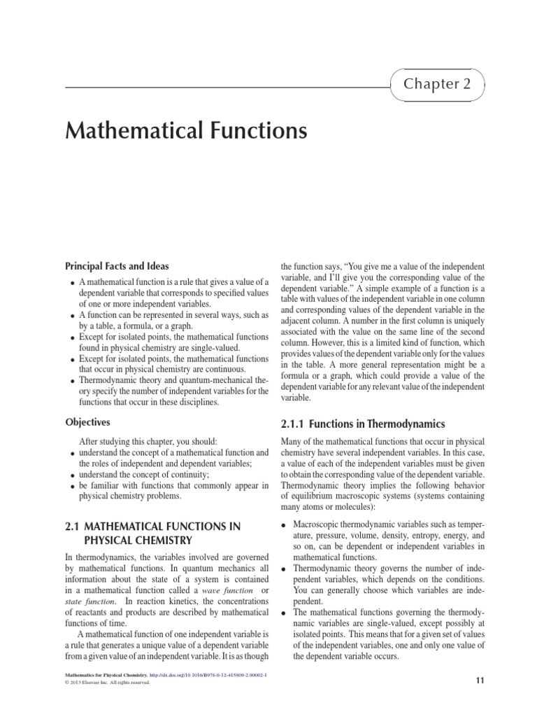 Fungsi From Mathematics For Physical Chemistry-Elsevier (2013) Mortimer ...