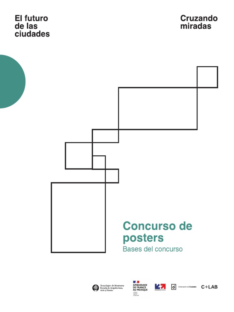 2022 BASES - Concurso de Posters - El Futuro de Las Ciudades | PDF