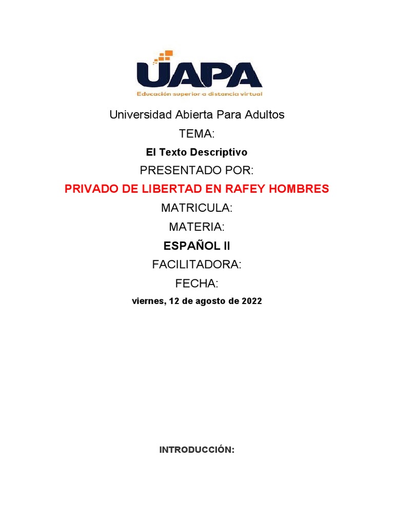 Tarea 3 (1) Español | PDF