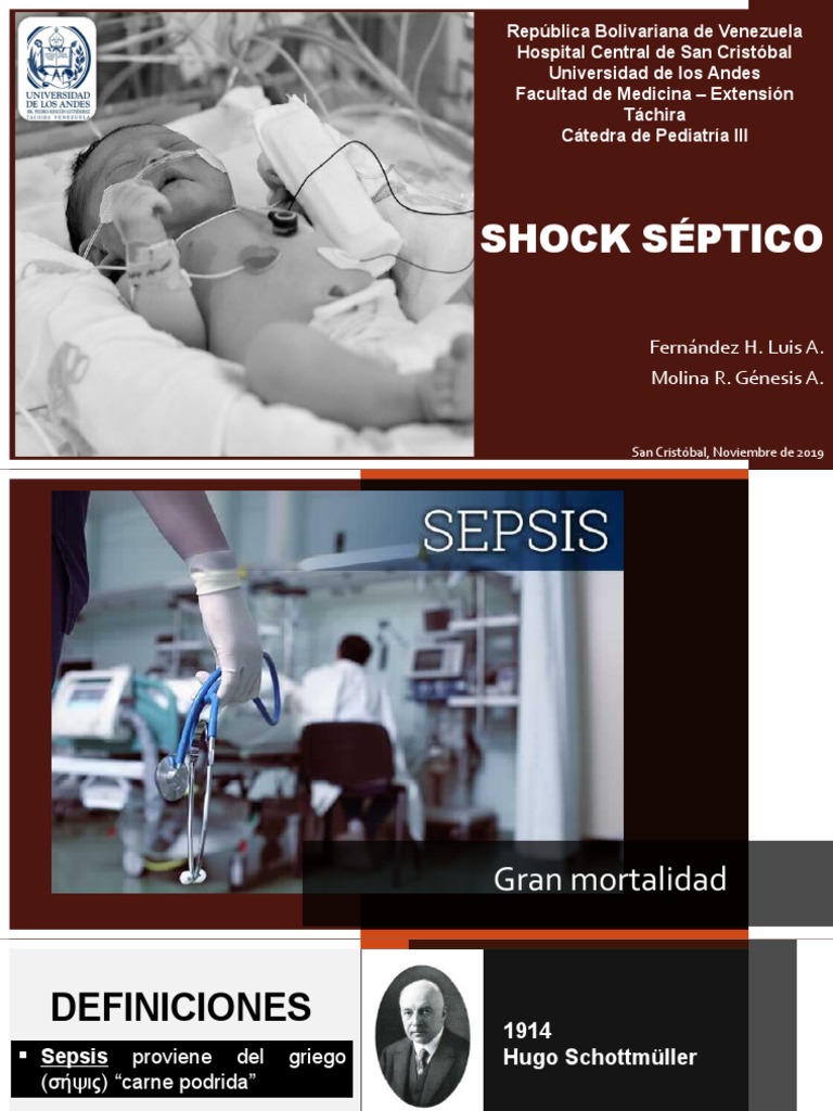 Shock Séptico en Pediatría: Diagnóstico y Tratamiento | PDF ...