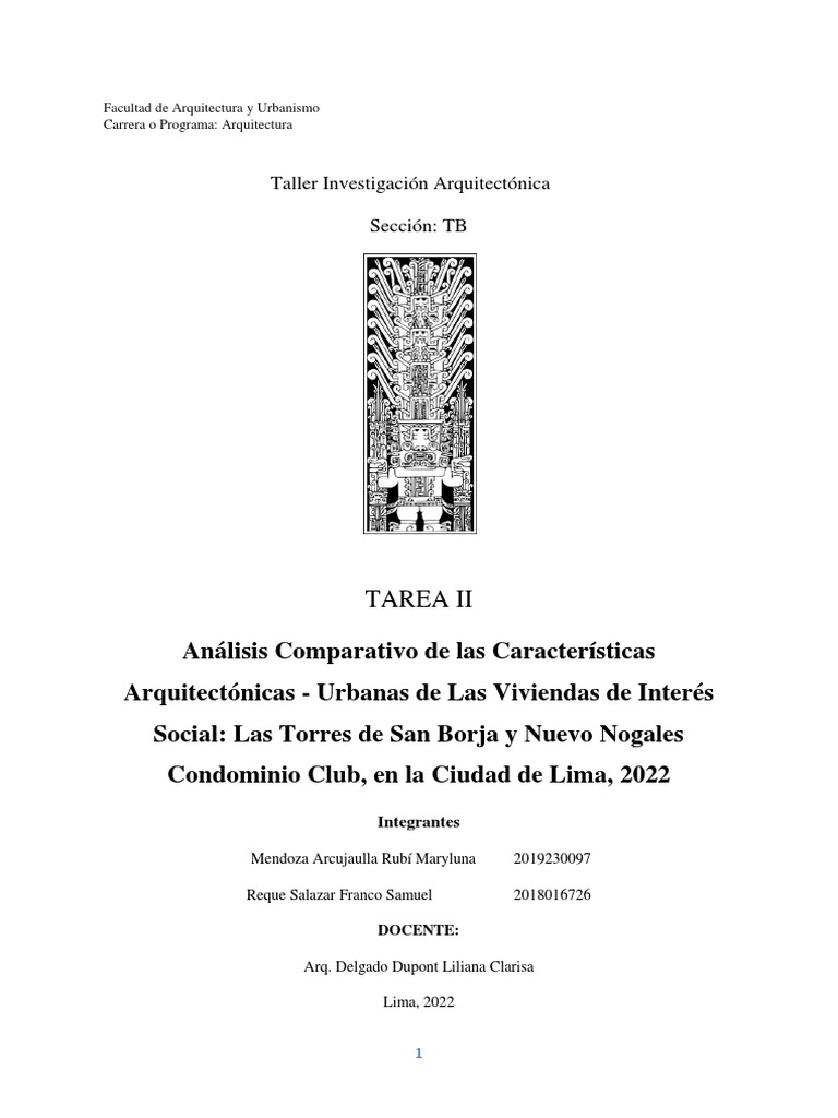 Analisis Comparativo - Vis | PDF | Lima | Perú