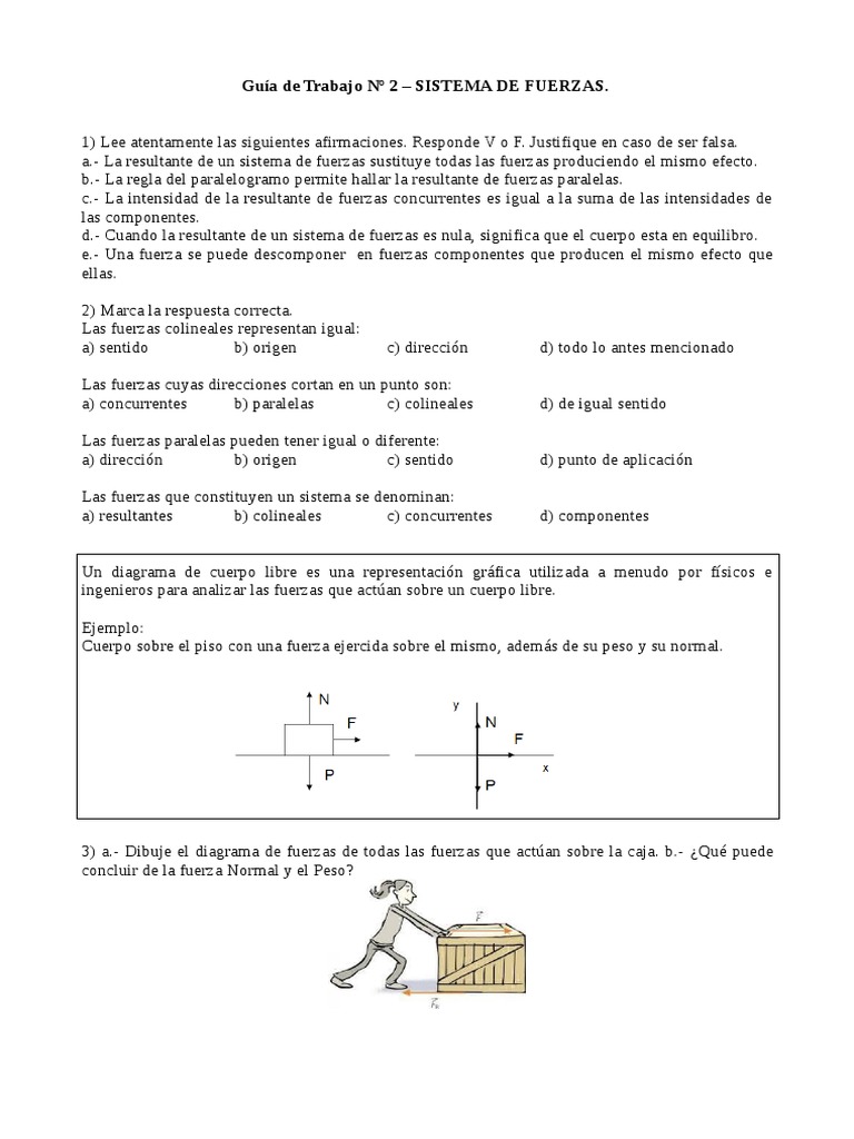 Sistema de Fuerzas | PDF | Fuerza | Vector Euclidiano