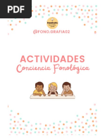 Cuadernillo Lectoescritura Fonema P | PDF | Notación | Colación