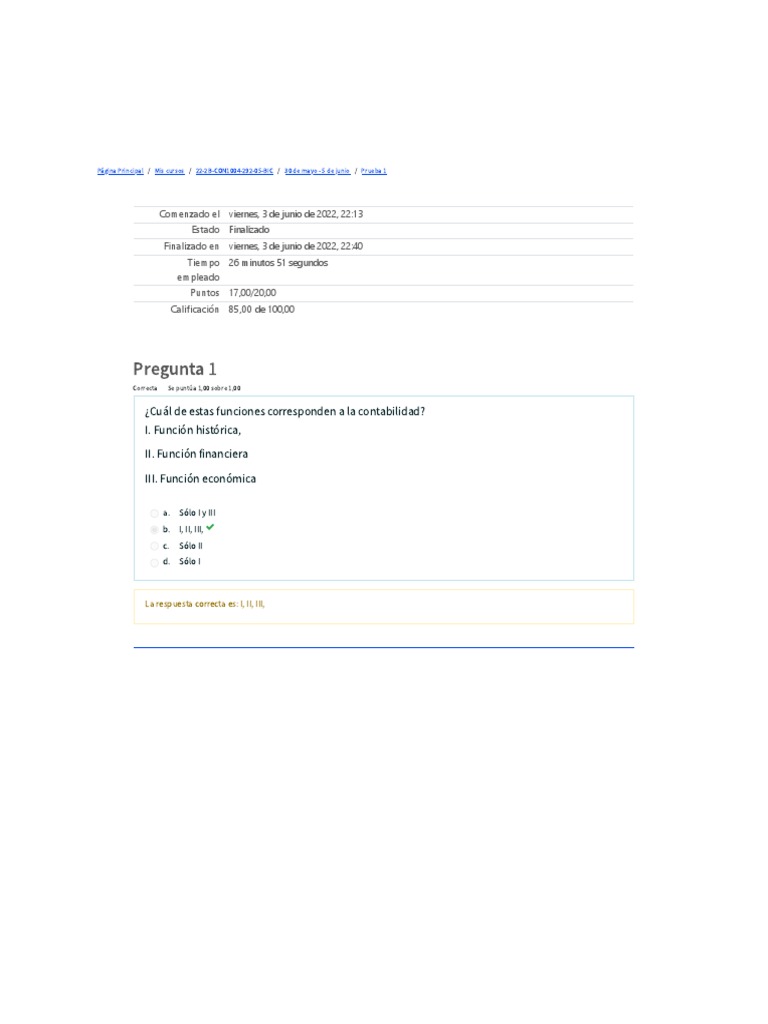 Prueba 1 Contabilidad | PDF | Contabilidad | Bancos