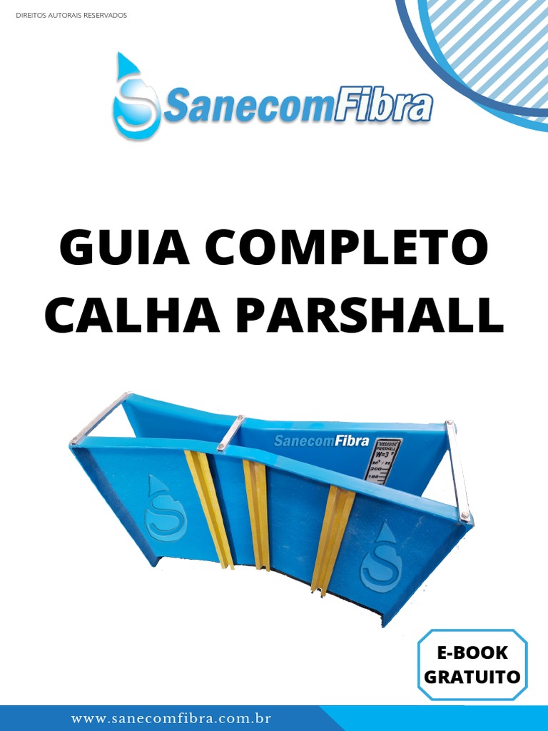 Guia Completo Parshall E-Book | PDF | Descarga (hidrologia) | Mecânica ...