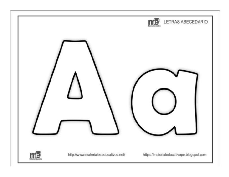 Letra A Boleado | PDF