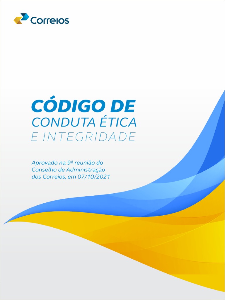 Codigo de Conduta Etica Integridade | PDF | Administração pública ...