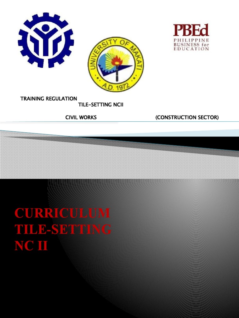 Pbed Presentation Tile-Setting | PDF | Tile