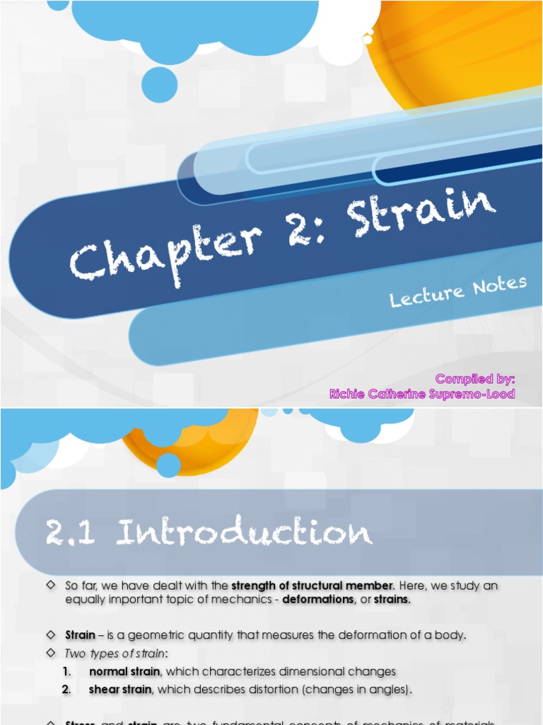 Es 28 - Chapter 2 | PDF | Deformation (Engineering) | Yield (Engineering)