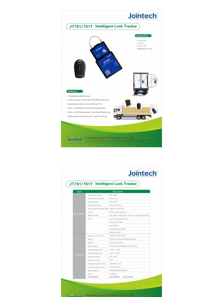 JT701 Datasheet | PDF