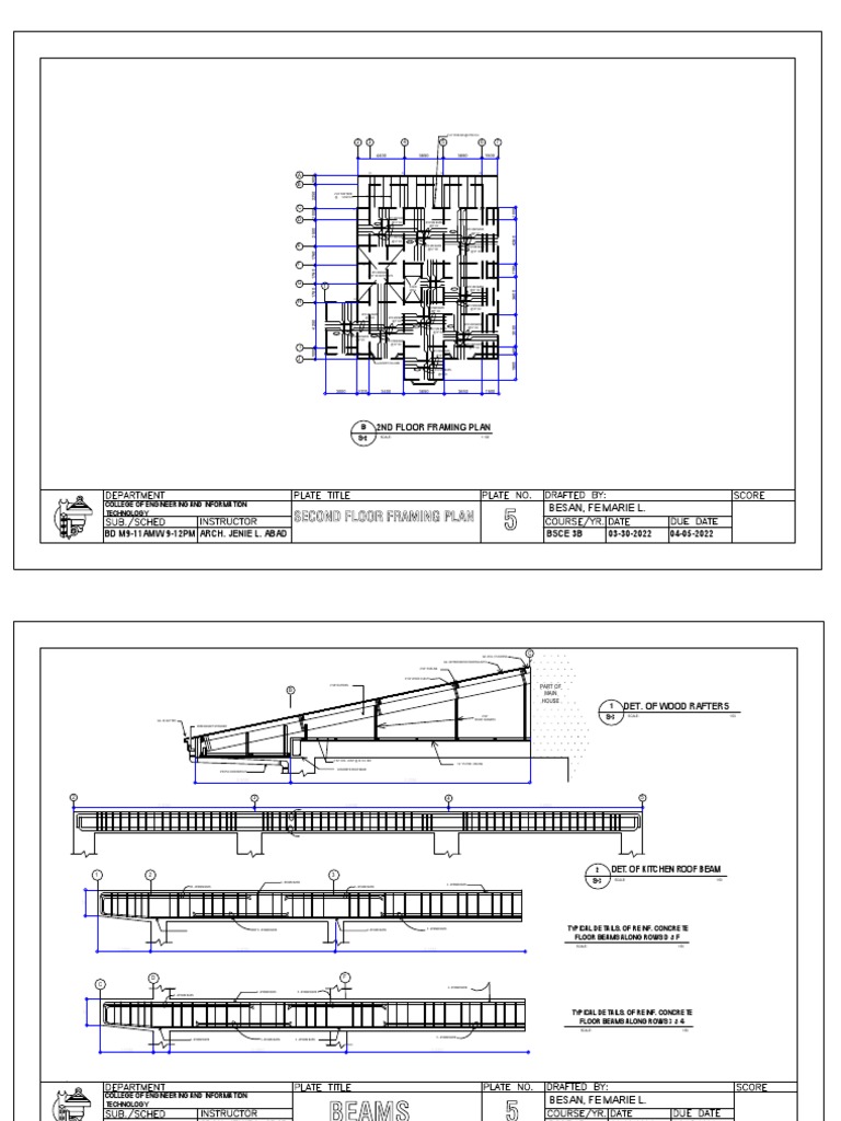 Fe Plate 5 | PDF | Building Technology | Civil Engineering