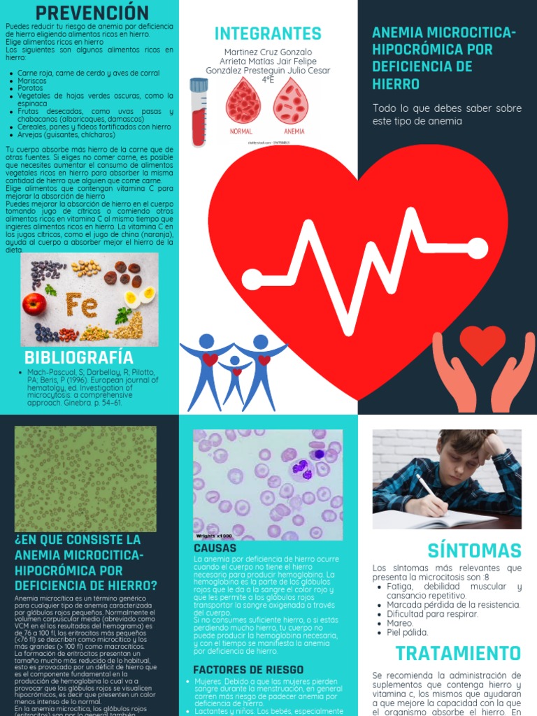 Anemia Microcitica-Hipocrómica Por Deficiencia de Hierro | PDF ...