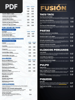 Menu Ecuaviche | PDF | Mariscos | Mariscos