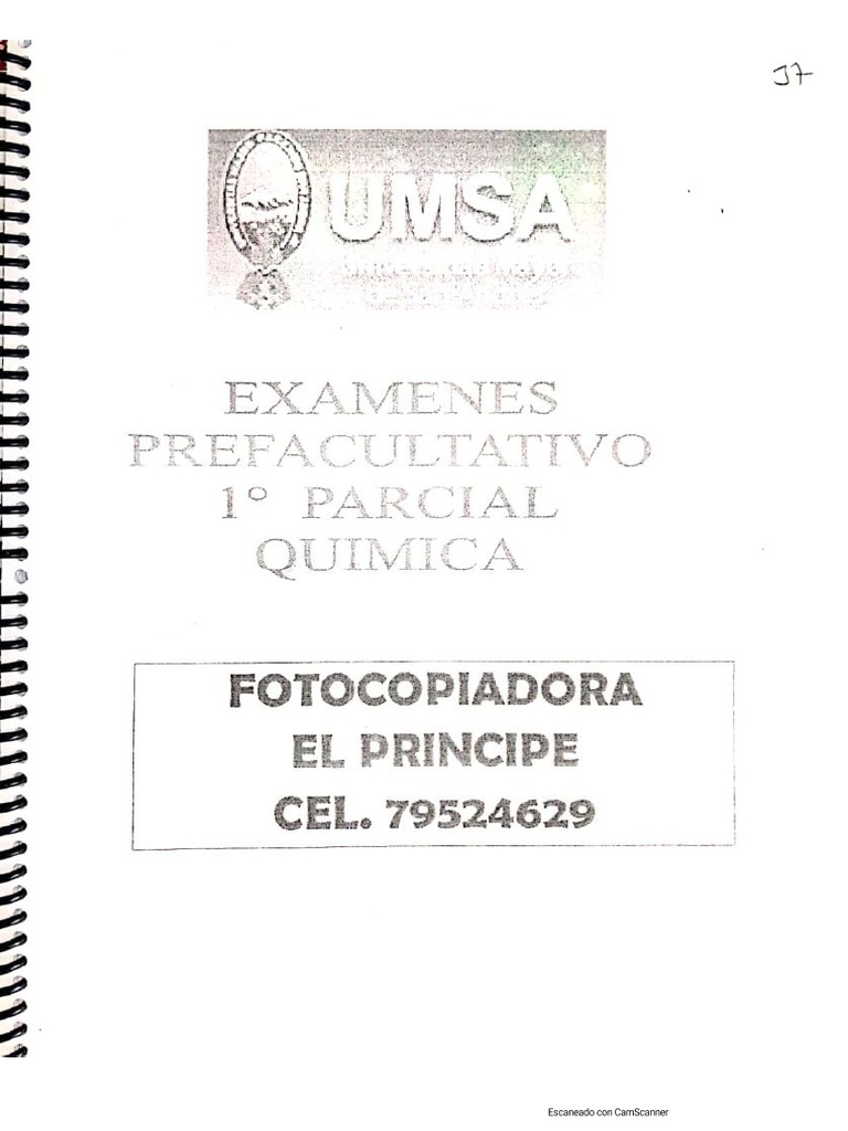 Prefa QMC 1er Parcial | PDF